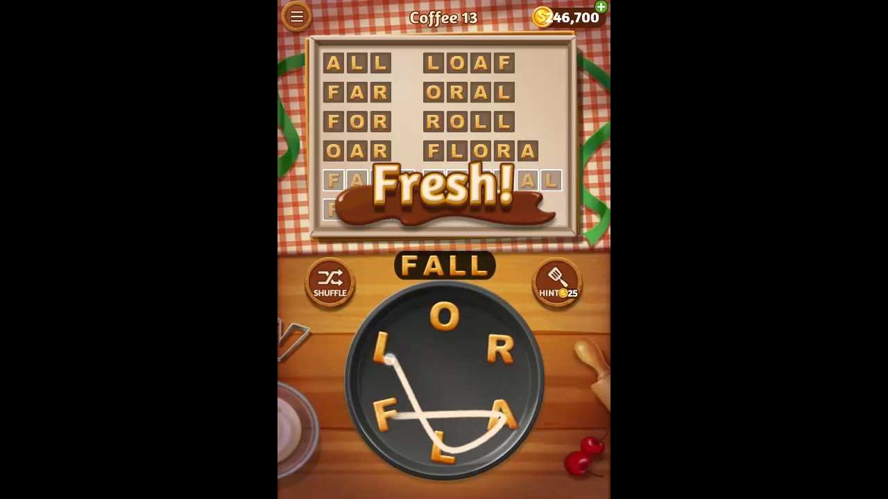 Word Cookies Coffee Pack Level 13 Answers - YouTube