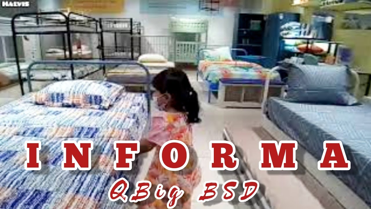 Jalan-Jalan di INFORMA QBig BSD. Lihat-lihat Barang Yang Diskon. - YouTube
