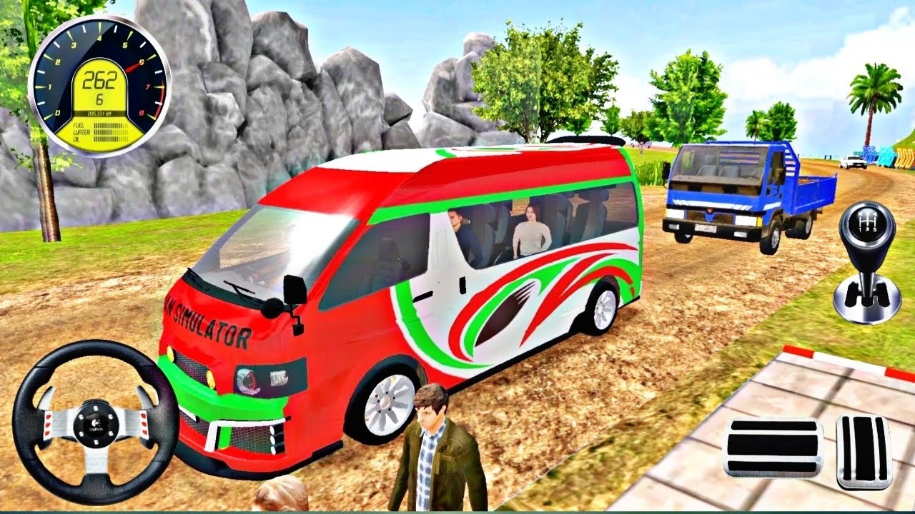 Van Driving Game Van Game Ultimate Driving -Real Offroad MiniBus ...