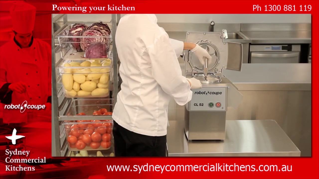 Robot Coupe CL 52 Vegetable Preparation Machine - YouTube