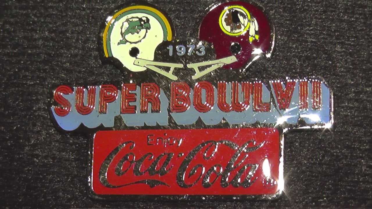 1985 NFL Super Bowl Football Pinbacks Lapel Pins SuperBowl Coca Cola ...