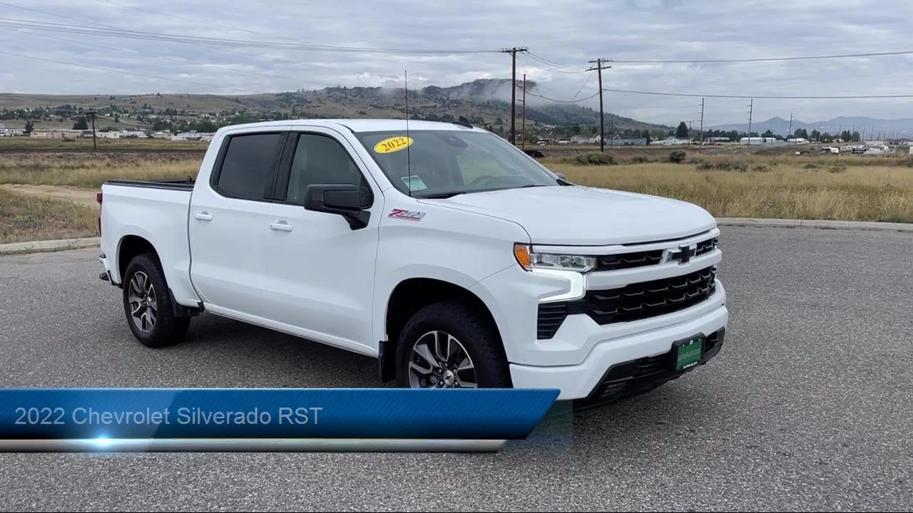 2022 Chevrolet Silverado RST Butte Anaconda Helena Bozeman Dillon ...