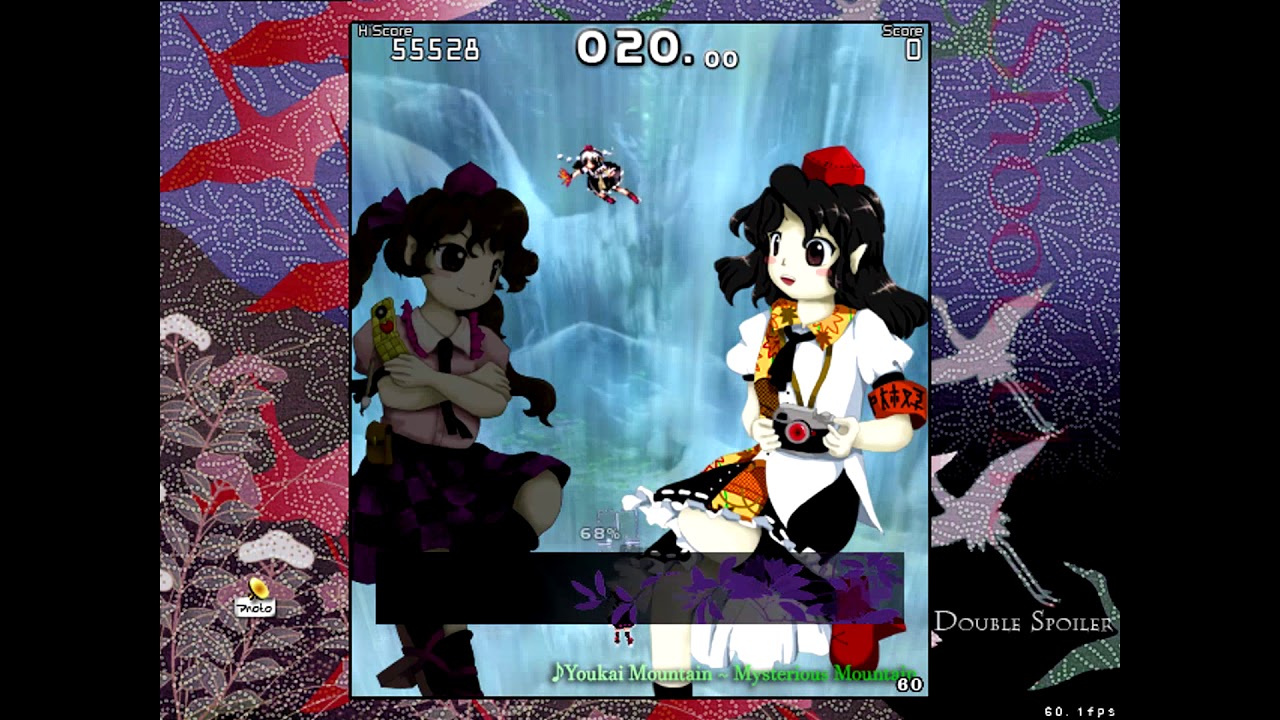 Touhou 12.5 - Double Spoiler: All Spoiler Scenes Cleared - YouTube