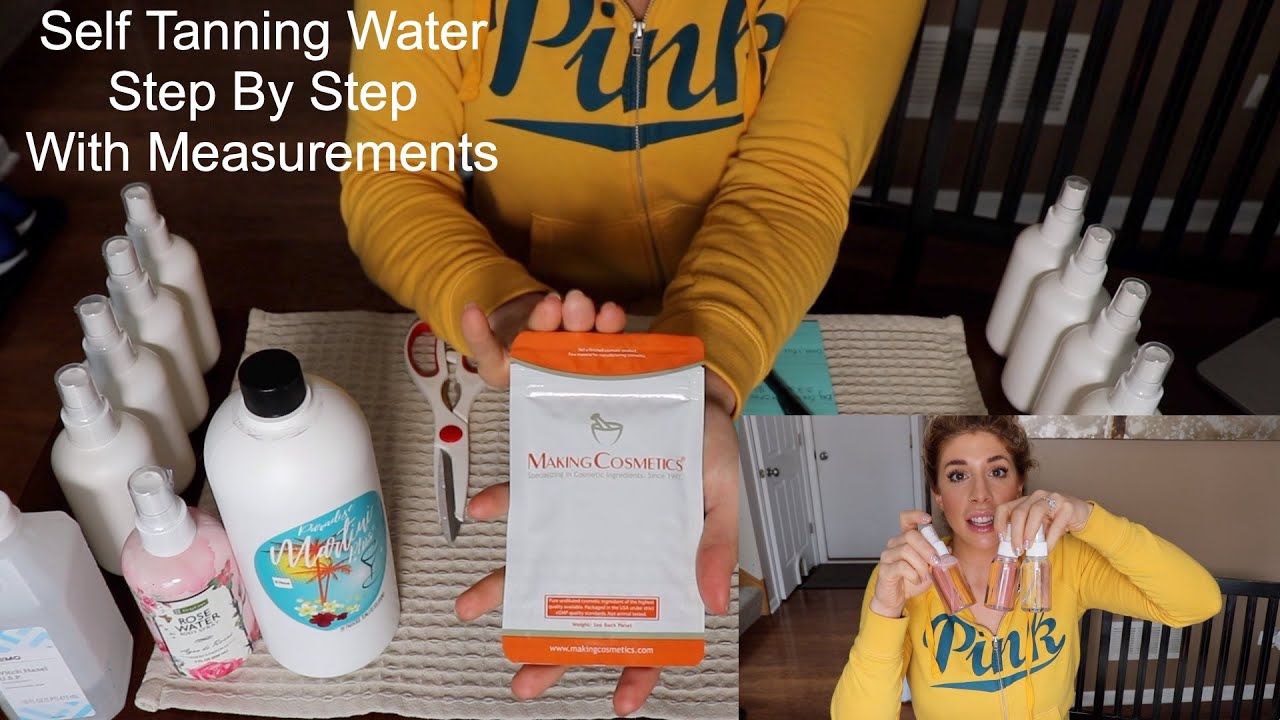 DIY Self Tanning Water - YouTube