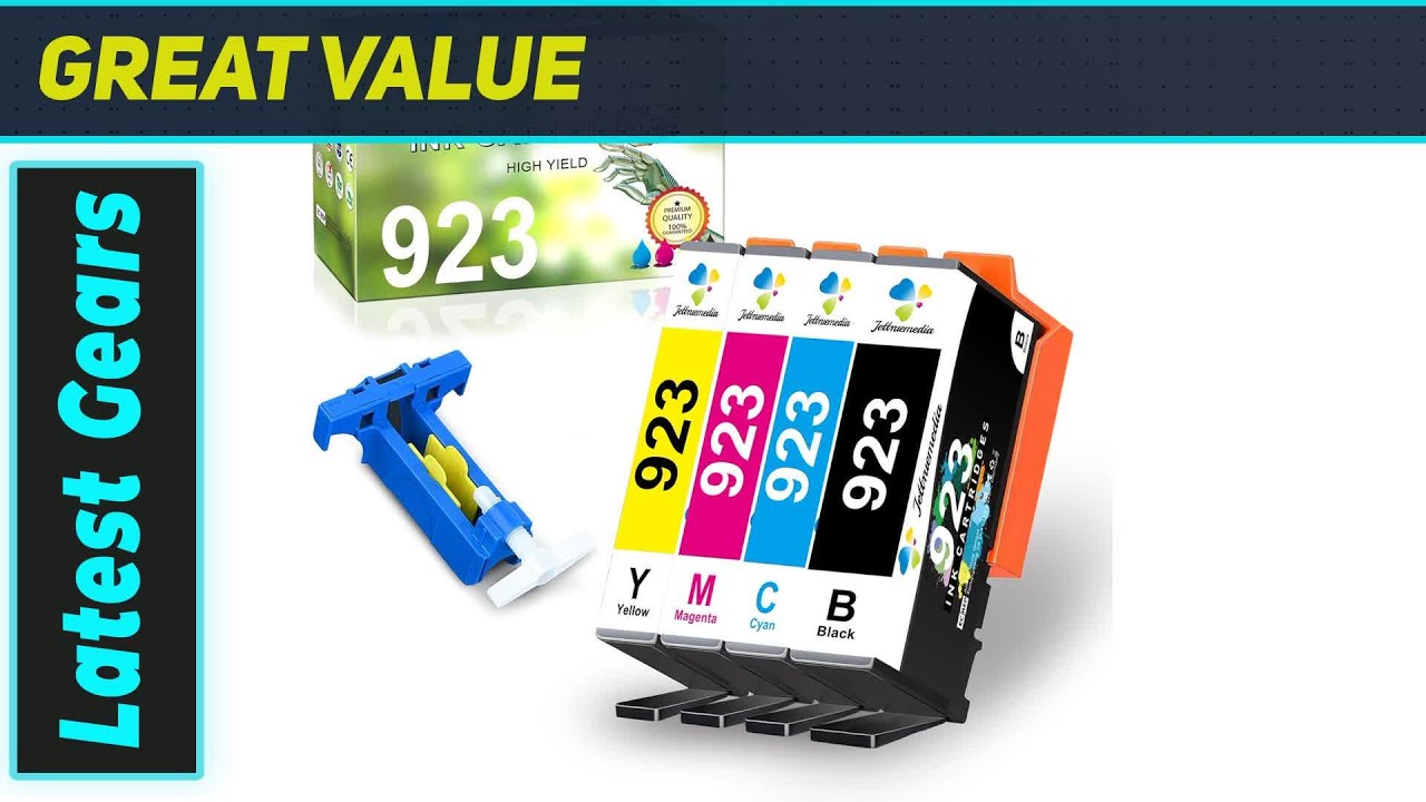 Best HP 923 Ink Alternative? No-Chip Cartridges Tested! - YouTube