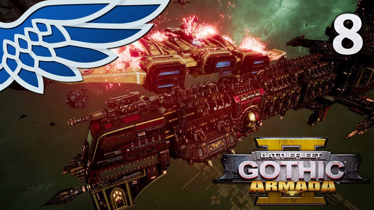 BATTLEFLEET GOTHIC ARMADA 2 | Mechanicus vs Tau Protector Part 8 - BFG ...