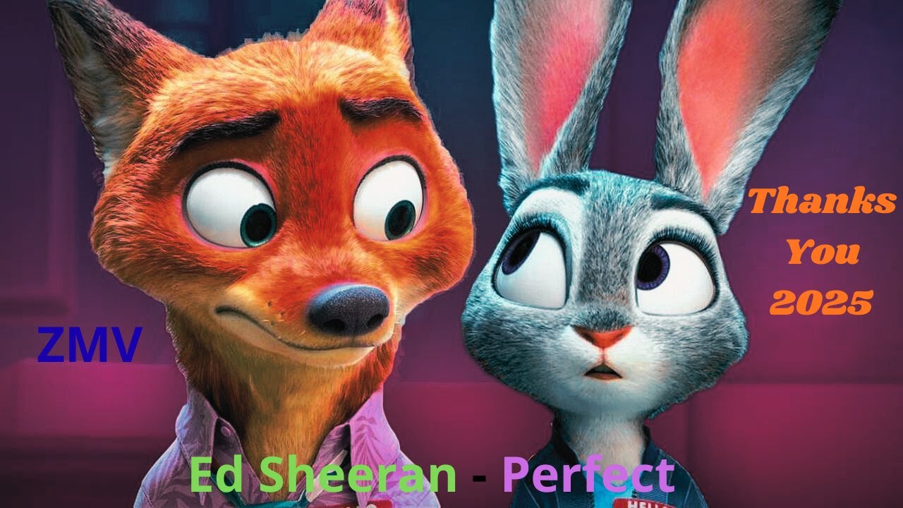 Special Happy New Year 2026/Video music Zootopia/Ed Sheeran - Perfect ...