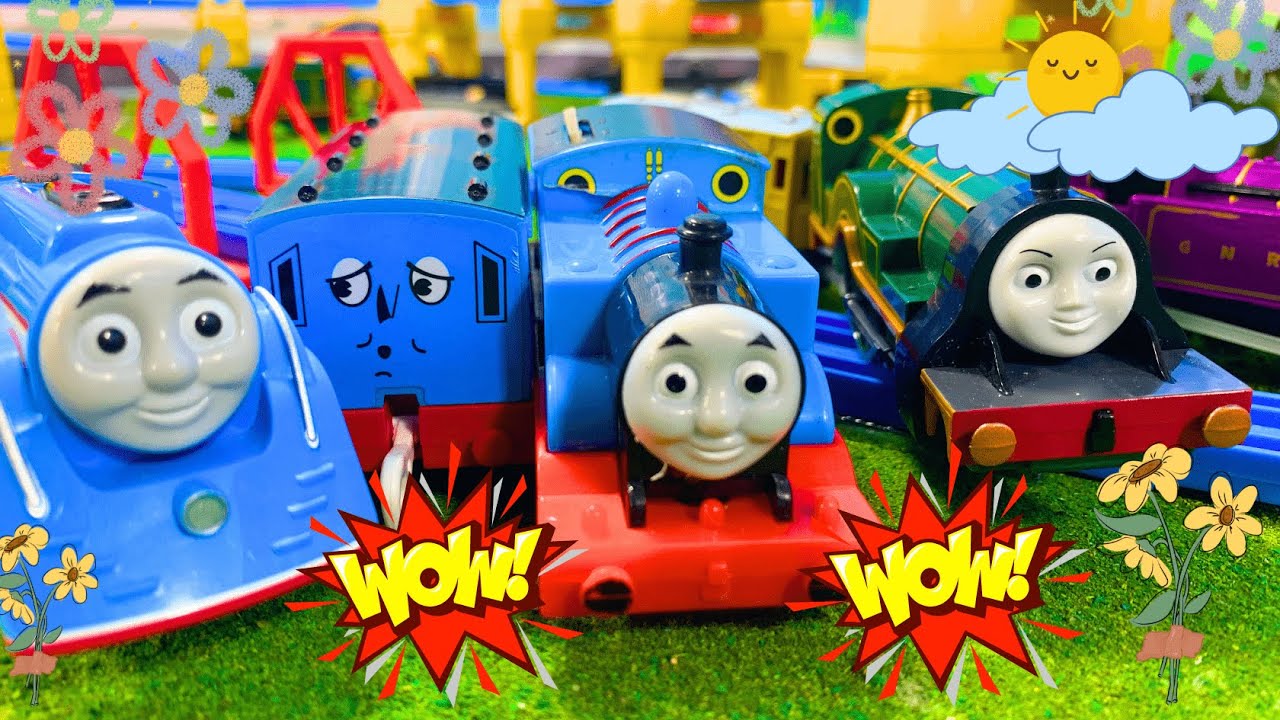Kereta Api Thomas and Friends: Mengelilingi Diorama, Thomas and Family ...