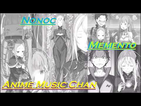 Re:Zero Season 2 Ending Karaoke-Instrumental Full/ Memento-Nonoc - YouTube