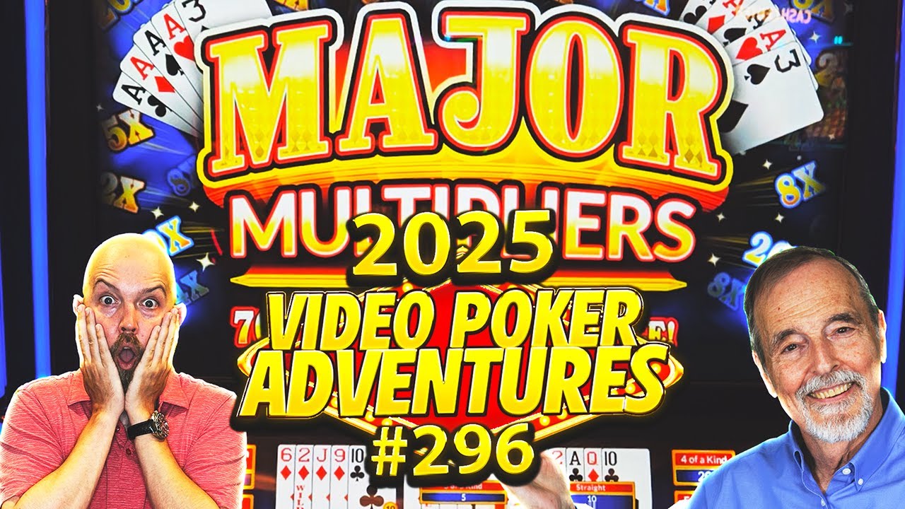What Can We Do With These 100x Video Poker Multipliers?! - YouTube