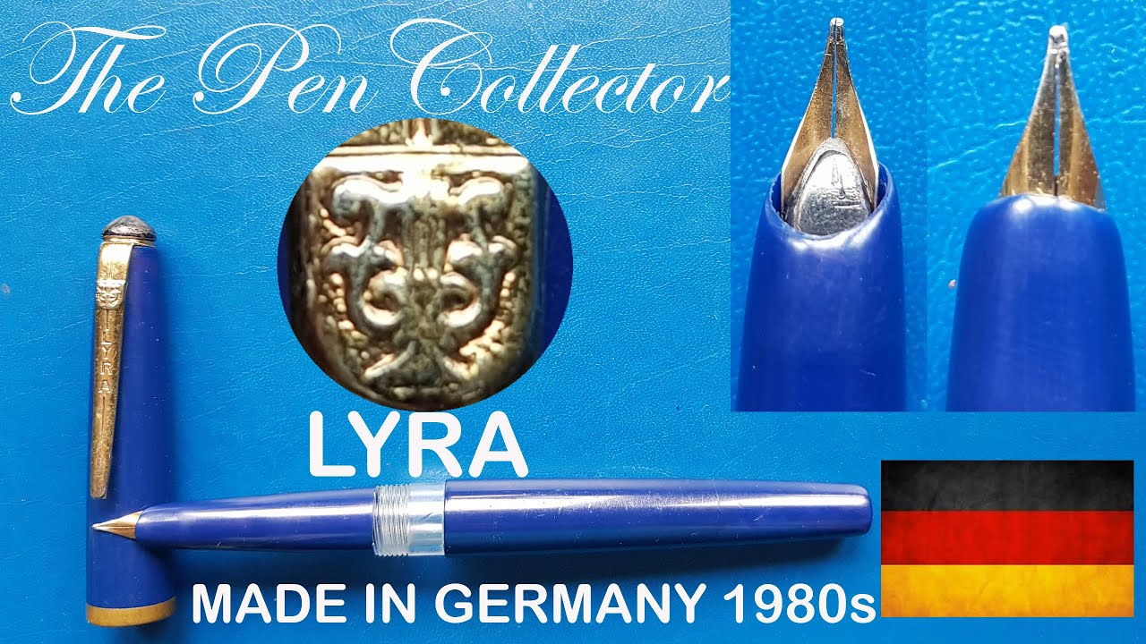 LYRA Fountain Pen Review - YouTube