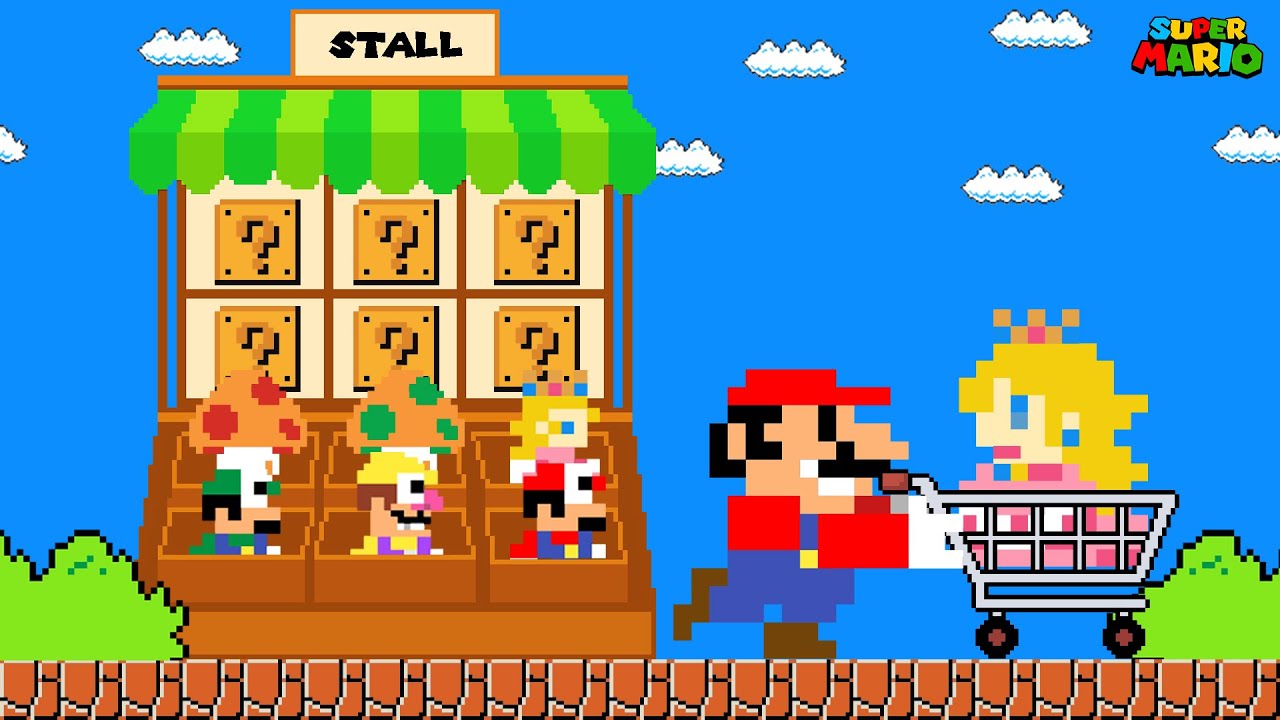 Super Mario Shopper: Mario and the Shopping Challenge - YouTube