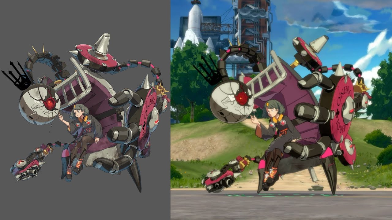 Characters Renders in 3D (From Digital Figure) | Guilty Gear Strive ...