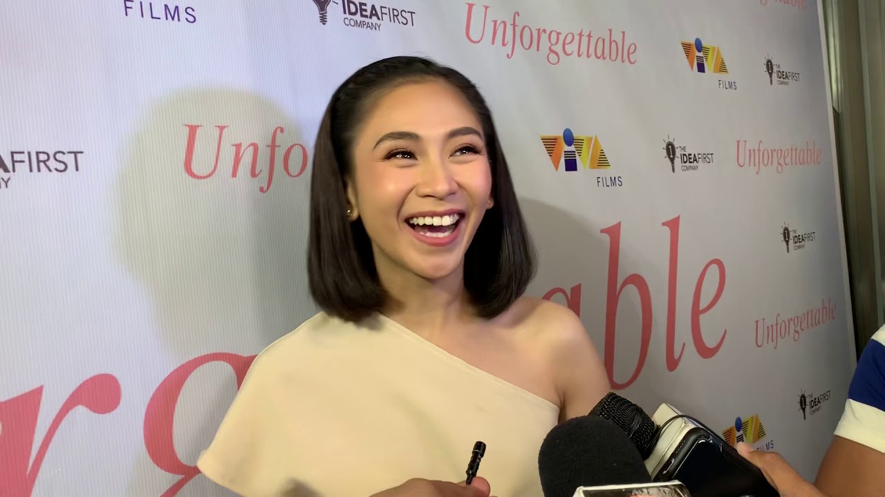SARAH GERONIMO FULL INTERVIEW FOR UNFORGETTABLE MOVIE - YouTube