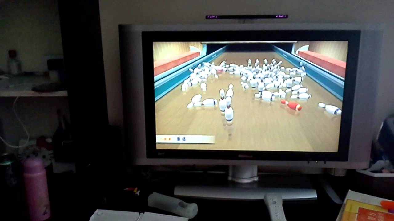 wii sports resort bowling crazy strike - YouTube