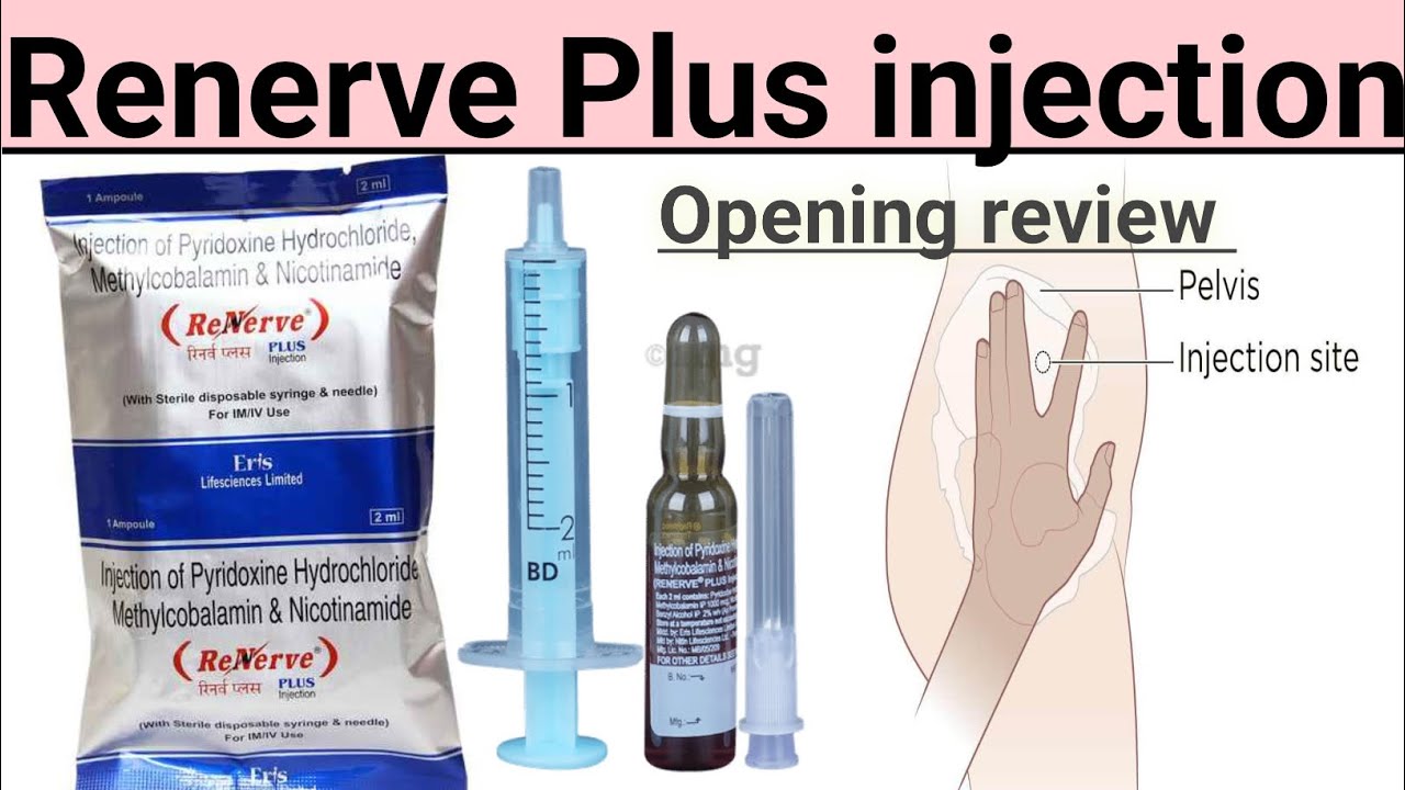 Renerve Plus injection opening review full video// how to give ...