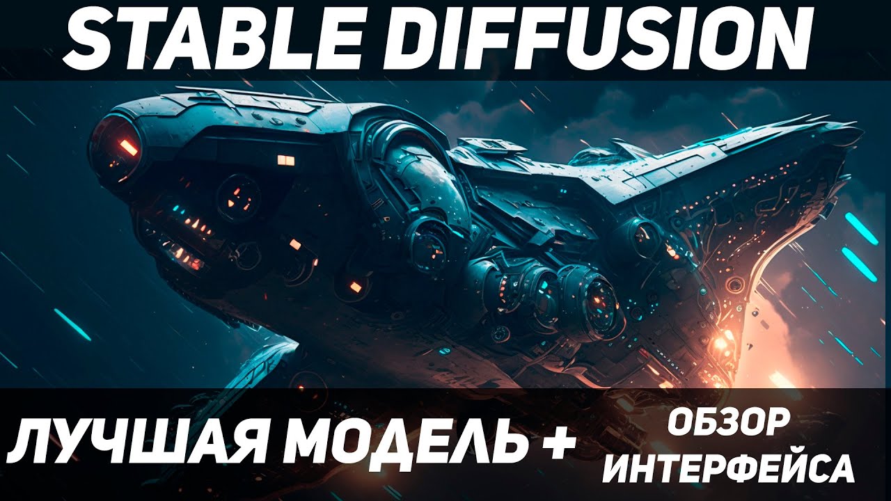 STABLE DIFFUSION. ЛУЧШАЯ МОДЕЛЬ. ОБЗОР. Как установить. ТУТОРИАЛ - YouTube