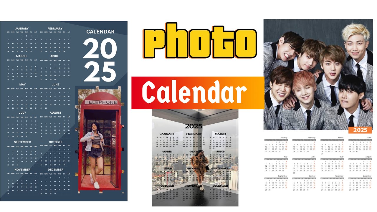 Paano gumawa ng calendar na may picture mo | PHOTO CALENDAR - YouTube