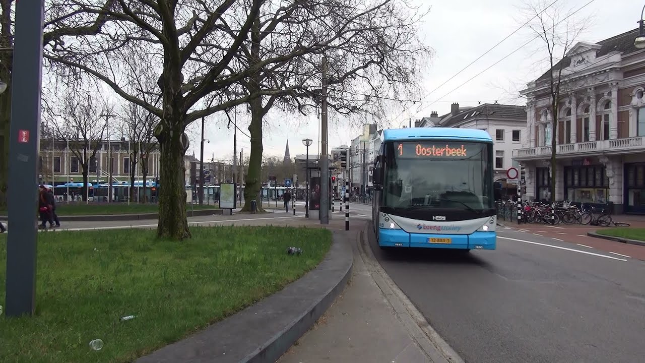 breng Hess Swisstrolley bussen Willemsplein te Arnhem - YouTube