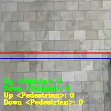 OpenCV-based real-time object detection, tracking, count demo-1 - YouTube