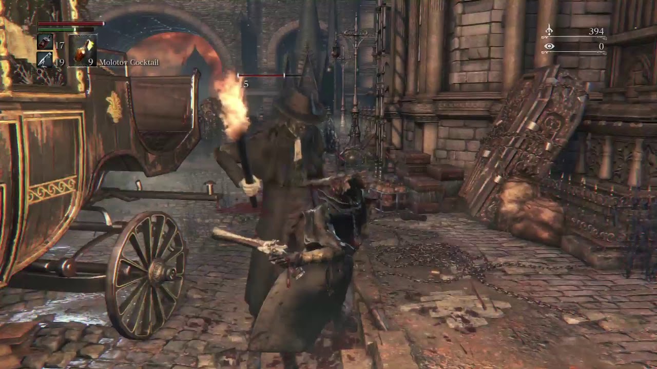 Bit of Bloodborne... - YouTube
