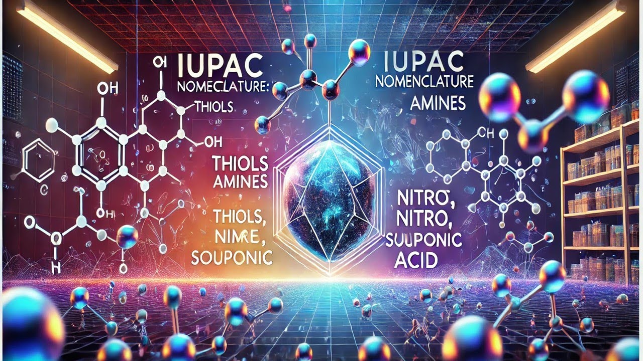 IIT-JEE/NEET Organic Chemistry Class-XI IUPAC Nomenclature Thiols ...