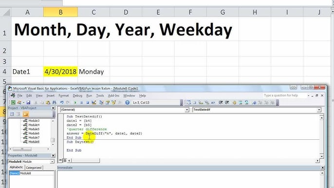 Vba Dateserial How To Use Dateserial Function In Excel Vba Vba Dateserial How To Use Dateserial Function In Excel Vba