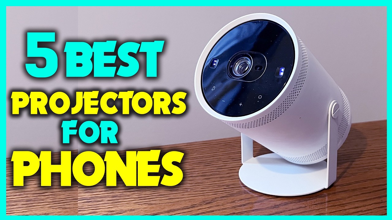Top 5 - Best Projectors For Phones - Best Smartphone Projectors - YouTube