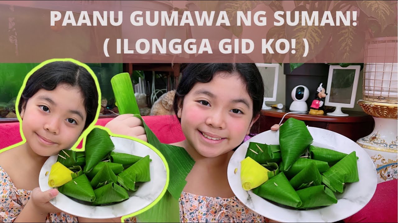HOW TO MAKE AN ILONGGO SUMAN | Filipino Delicacies| Most Popular Pinoy ...