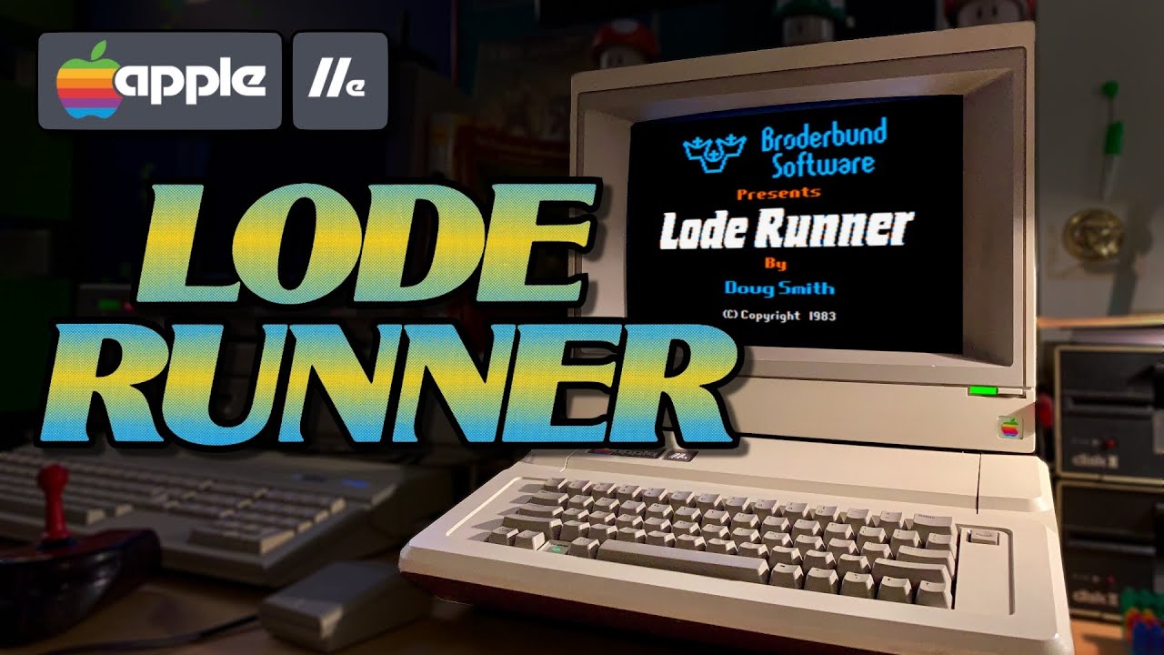 Playing Every Apple II Floppy E183 | Lode Runner - YouTube