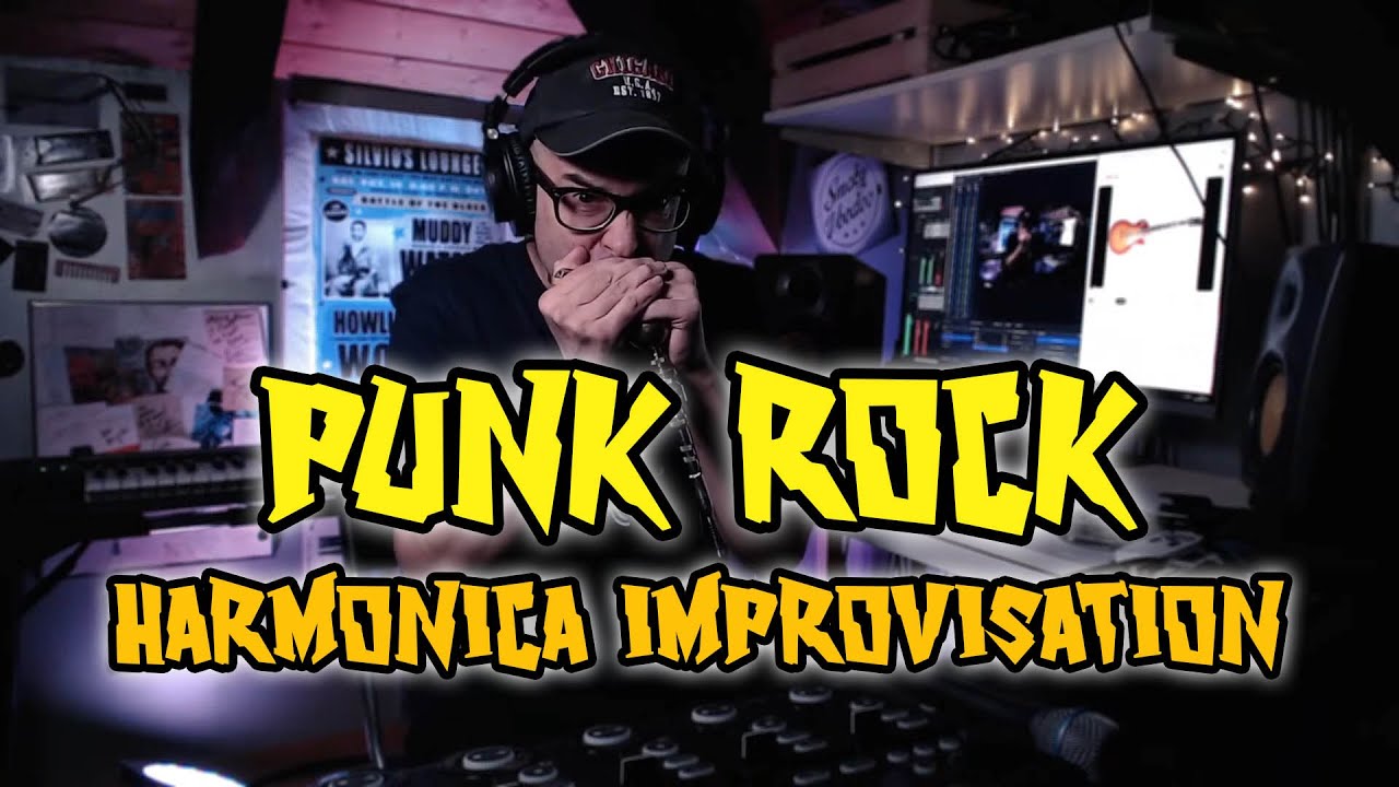 PUNK ROCK harmonica improvisation - YouTube
