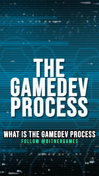 The GameDev Process | Introduction - YouTube