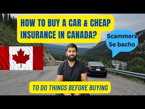 How to buy a car and insurance in Canada 2023 - YouTube