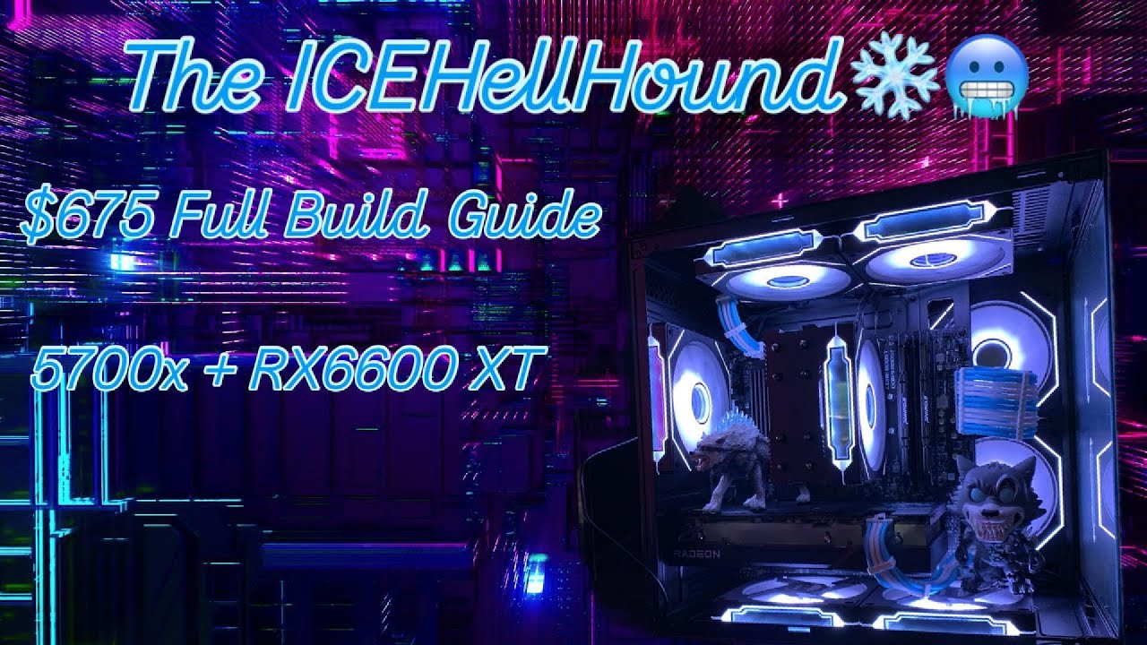 $675 ICE HellHound Build Guide For The Budget Baller (PC Flip) - YouTube