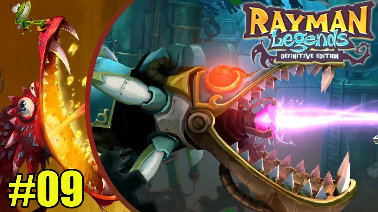 #09 BOSS: Creaciones locuelas | Rayman Legends Definitive Edition ...