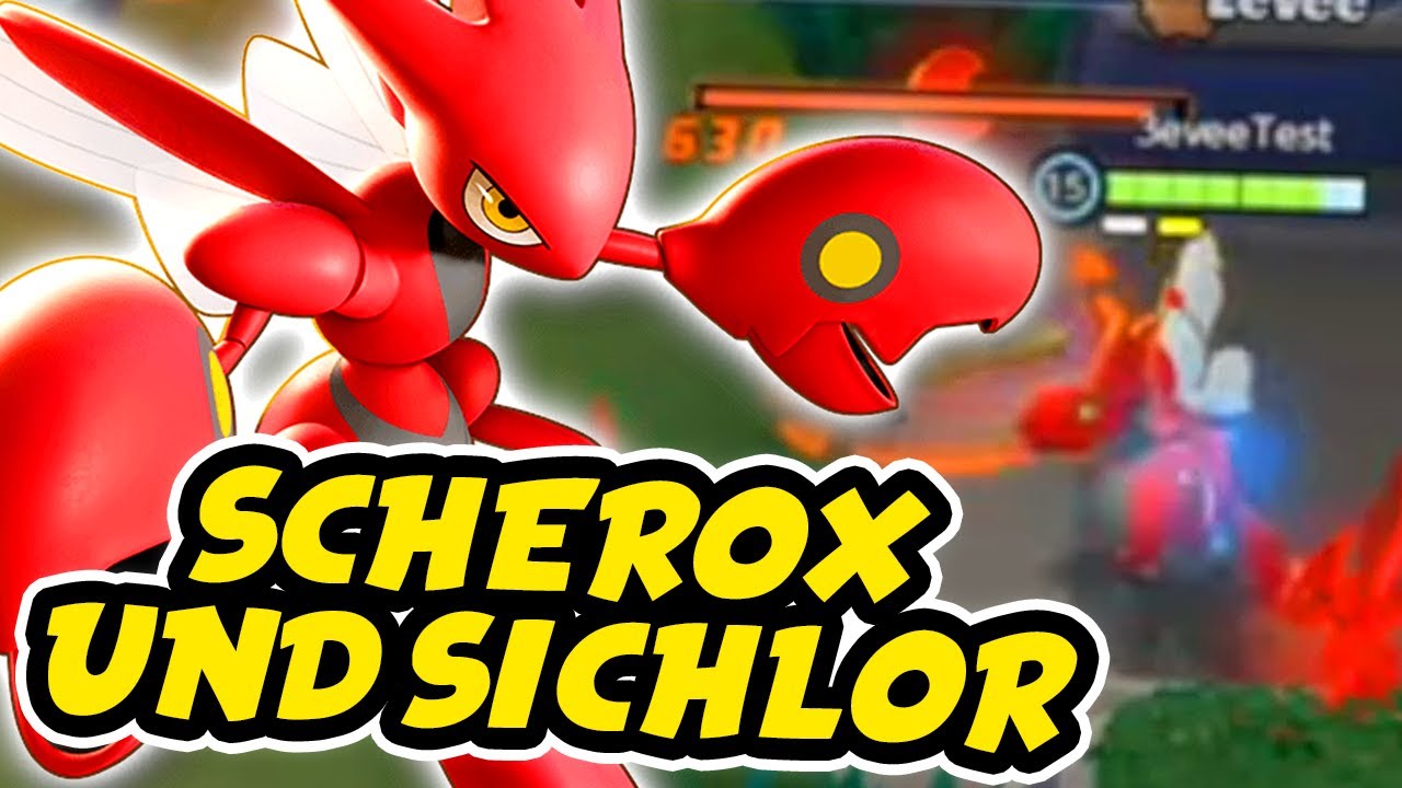 POKÉMON UNITE: SCHEROX & SICHLOR - 2 CHARAKTERE IN EINEM? (GERMAN ...