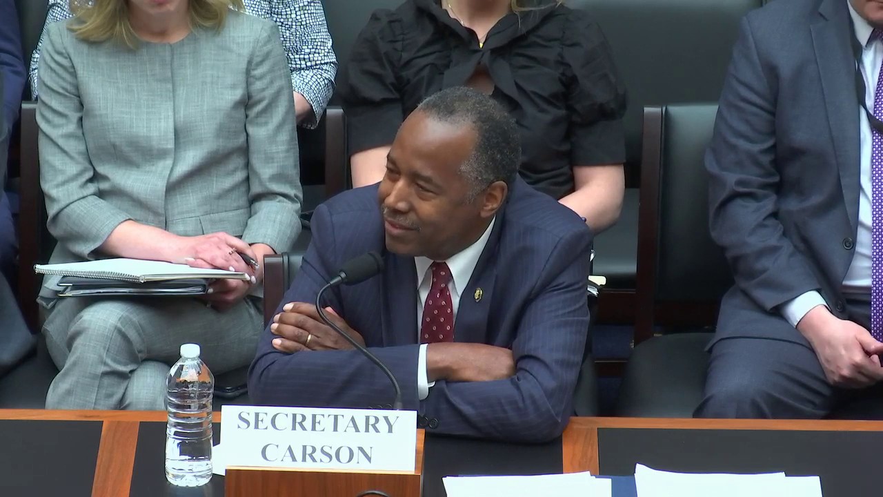 Secretary Carson Testifies Before Senate Subcommittee on FY19 HUD ...