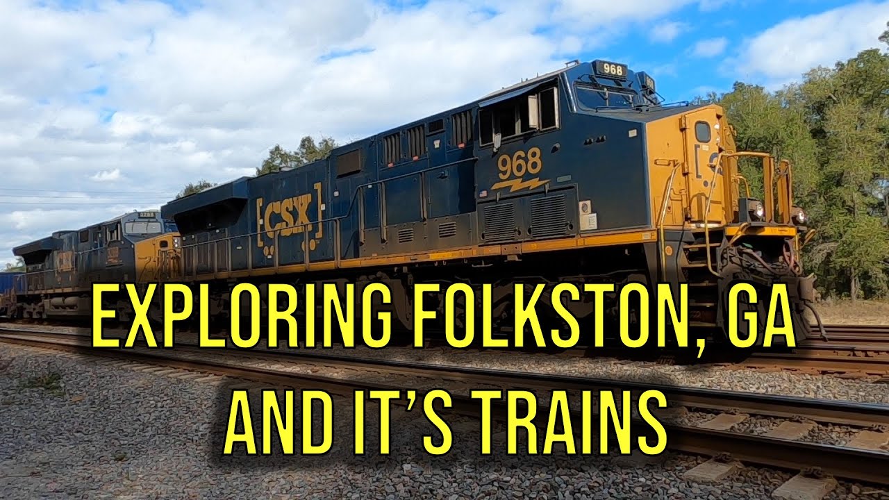 Exploring Folkston, Georgia and it's Trains - YouTube