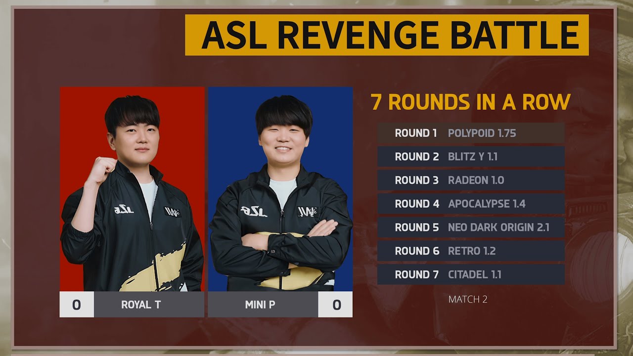 🟡 EN VIVO | ASL17 Revenge Battle 2: Mini vs RoyaL - YouTube