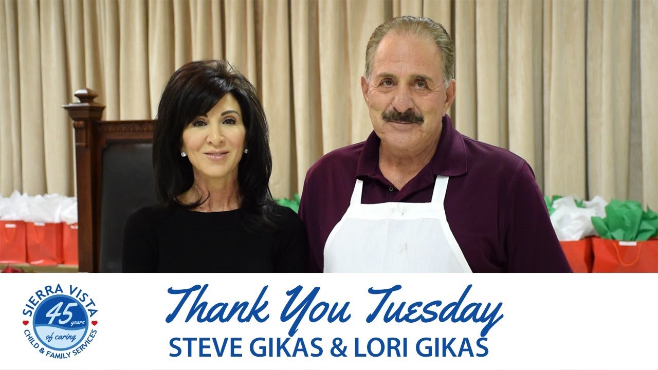 Sierra Vista 45 Year Anniversary Thank You Tuesday - STEVE GIKAS & LORI ...