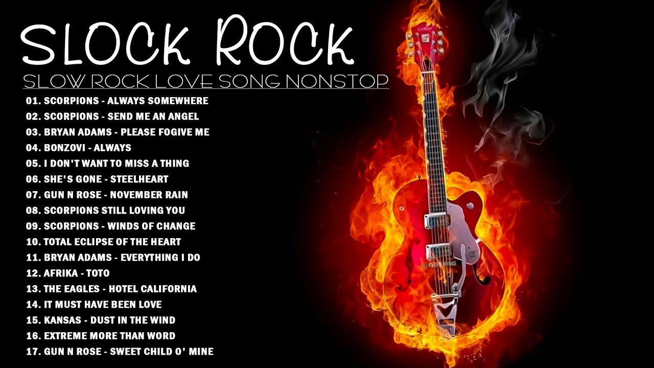 Lagu Nostalgia Slock Rock Barat 90'an Terbaik dan Terpopuler - Slow ...
