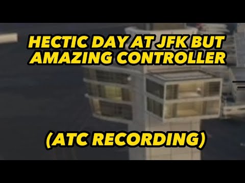 The Fast-Paced Job Of A Ground Controller at JFK Airport#aviation # ...