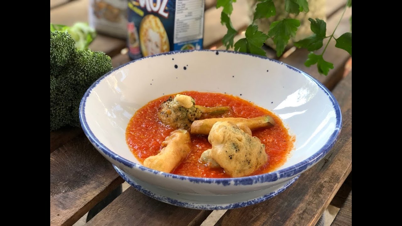 Verduras capeadas en caldillo - Cocina con Conexión - Sonia Ortiz con ...