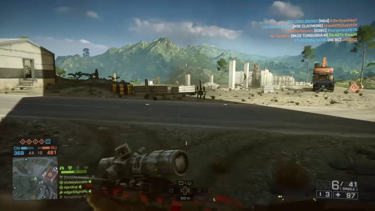 The Best Quick Scope In Battlefield 4 - YouTube