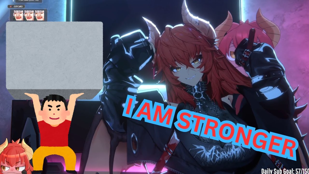 zentreya shows off her real life strength - YouTube