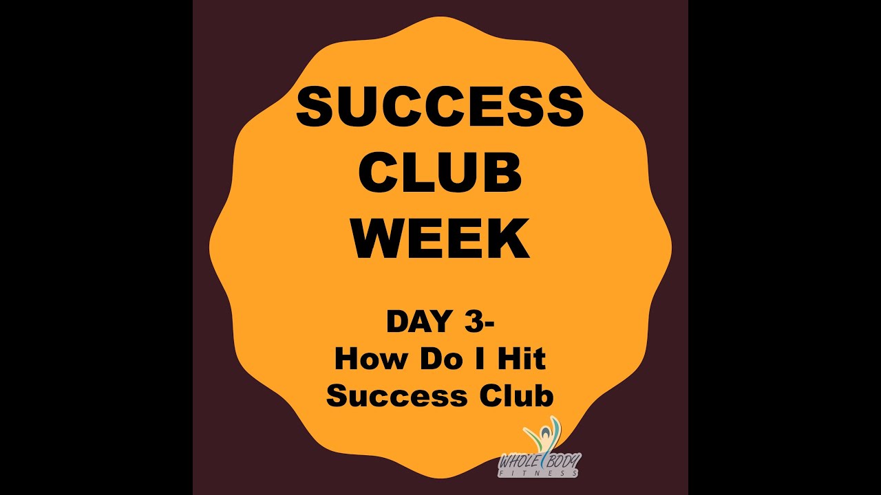 Beachbody-Success Club Week Day 3- How do I hit Success Club - YouTube