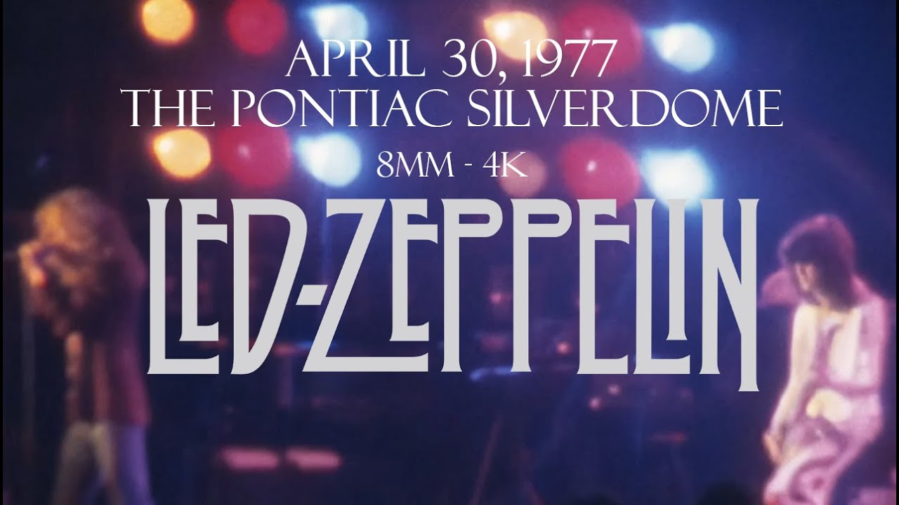 Led Zeppelin Live in Pontiac - April 30, 1977 - YouTube