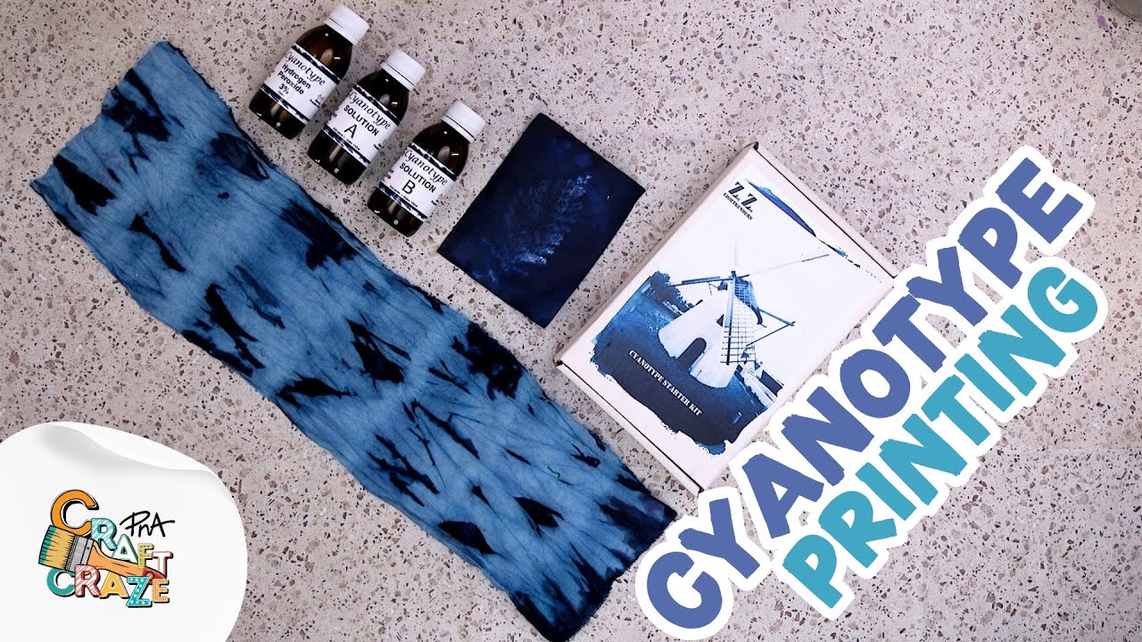 PNA | Craft Craze | DIY Cyanotype Print! - YouTube