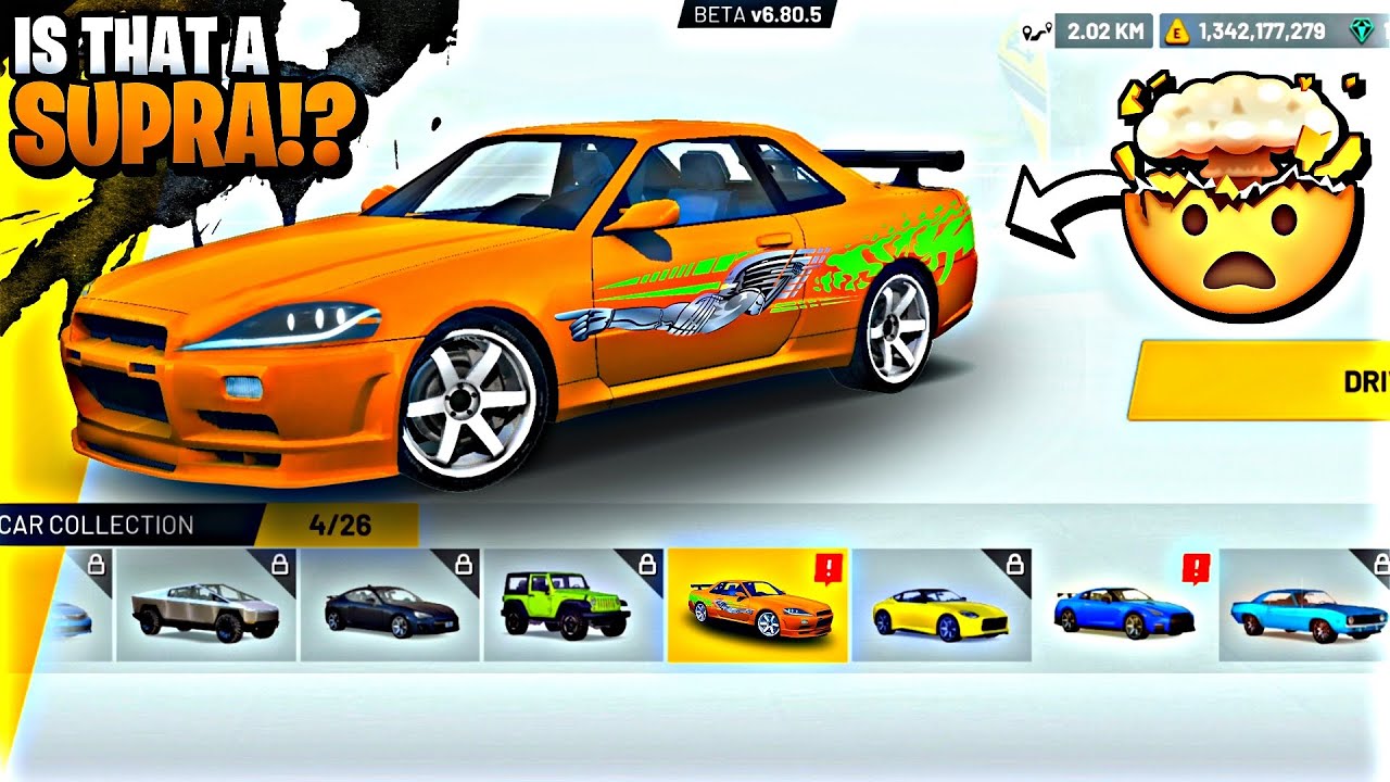 Plotagem Memes Is That A SUPRA!?!! 😱 In A Game Of Extreme Car