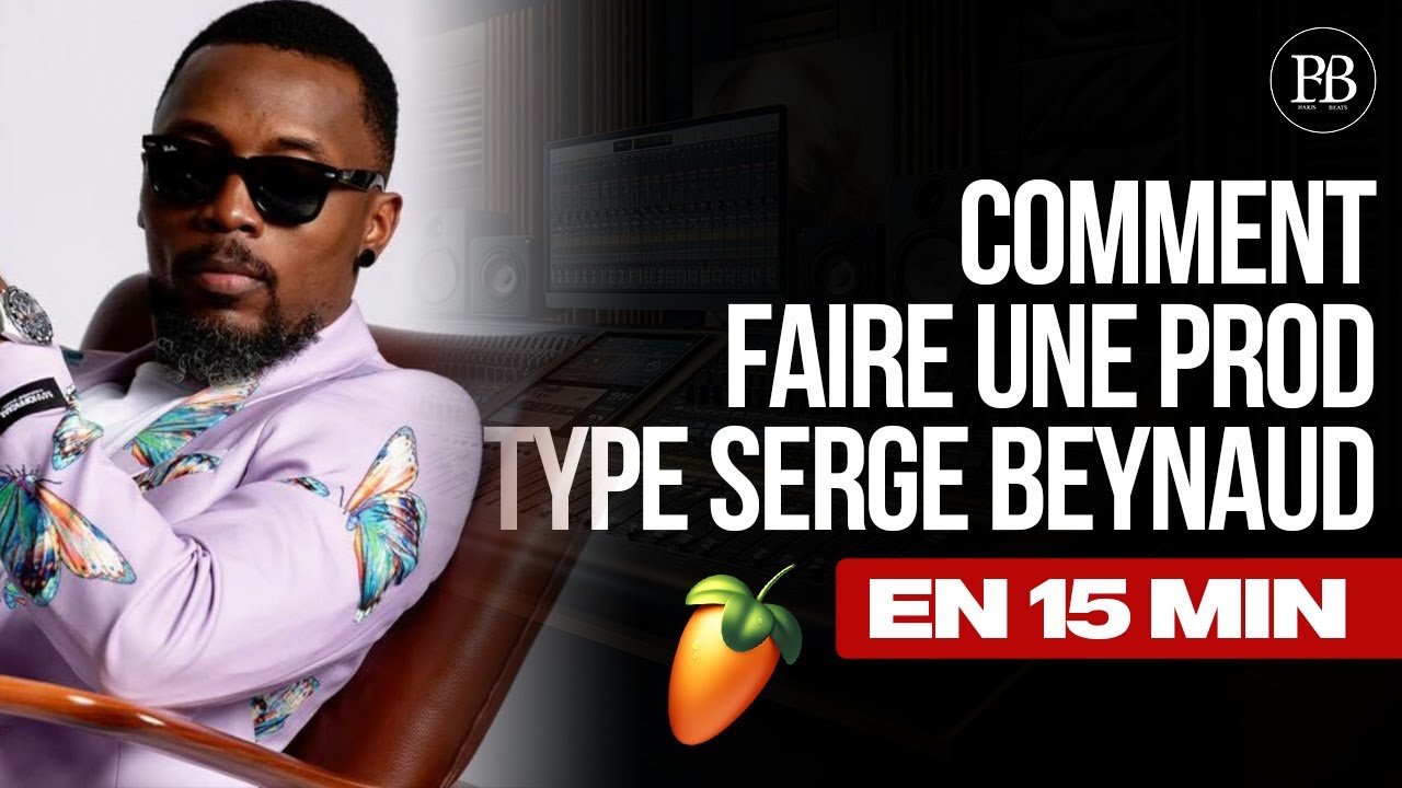 Créer un Beat Afro Comme Serge Beynaud - Tuto FL Studio - YouTube